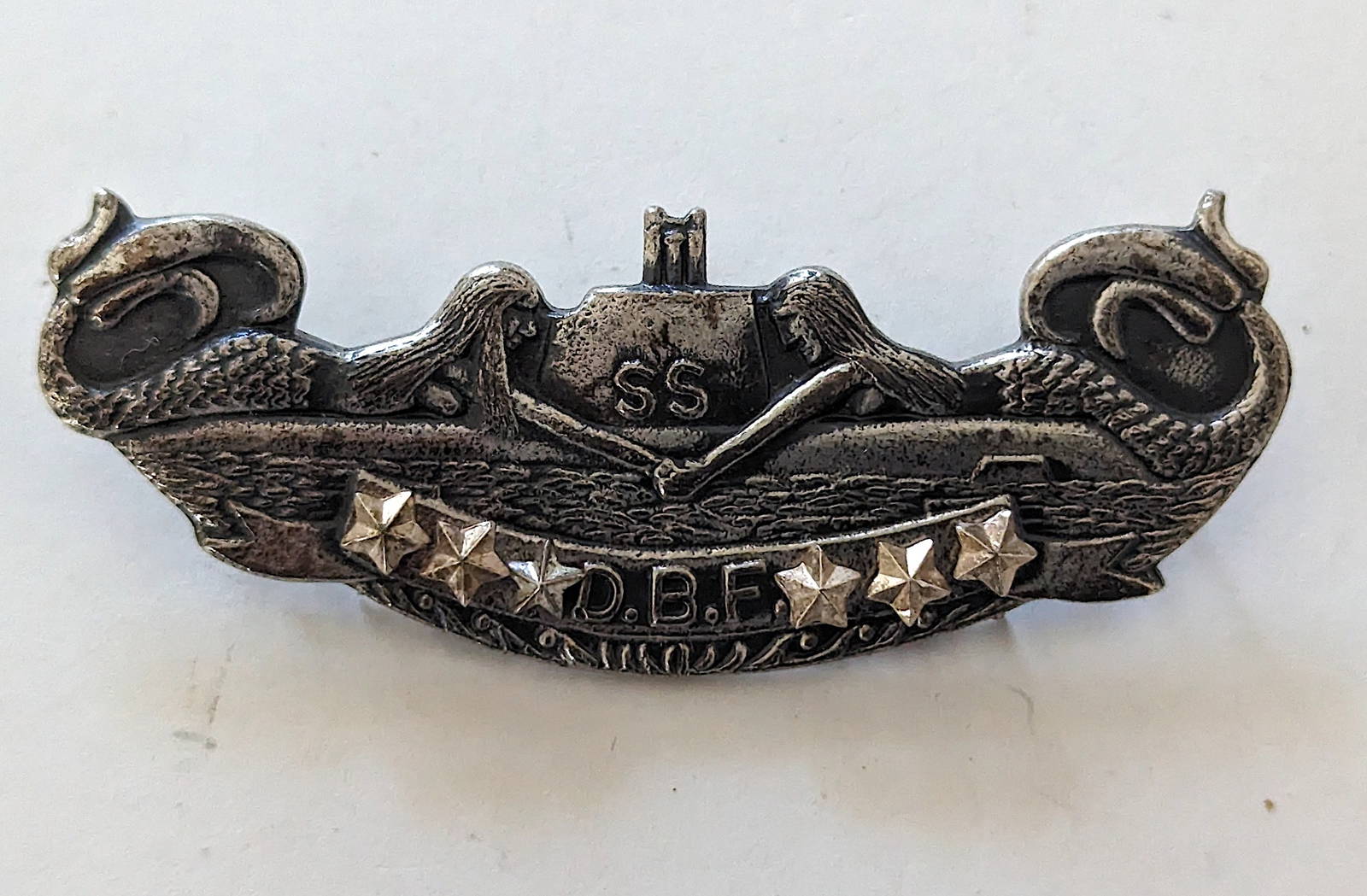 Dbf Badge Diesel Boats Forever Us Submarine Pin Auction