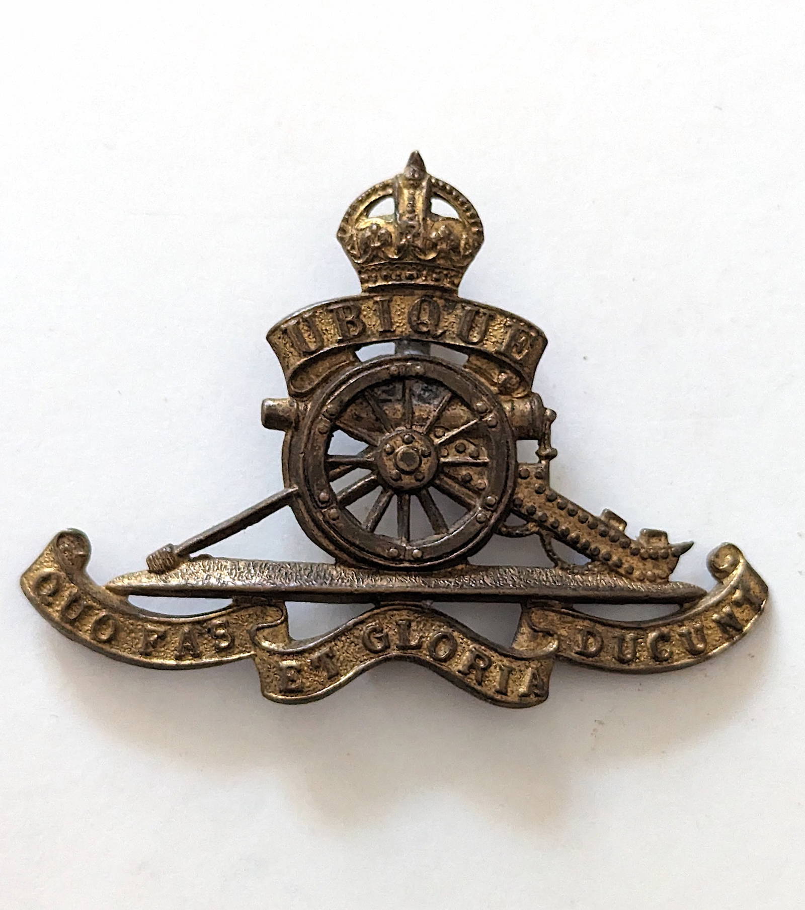 Ww2 British Army Artillery Cap Badge Auction
