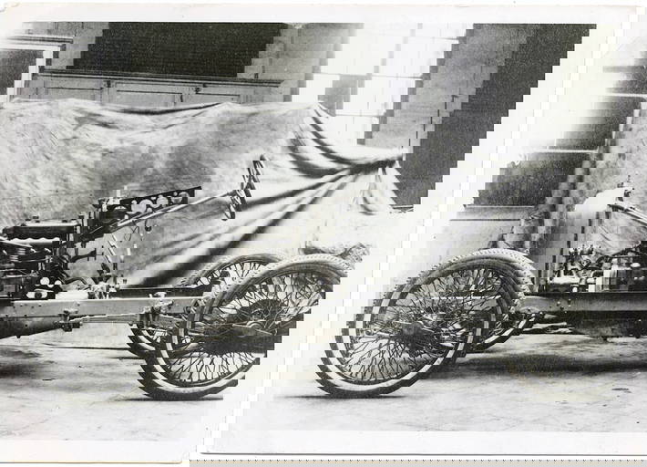 Vintage Reprod. Car Photo America Model C