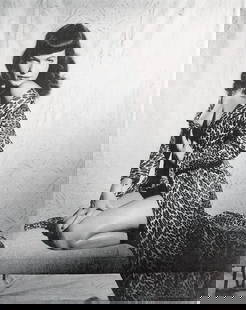 Bunny Yeager Original Pin Up Lithograph Betty Page Auction