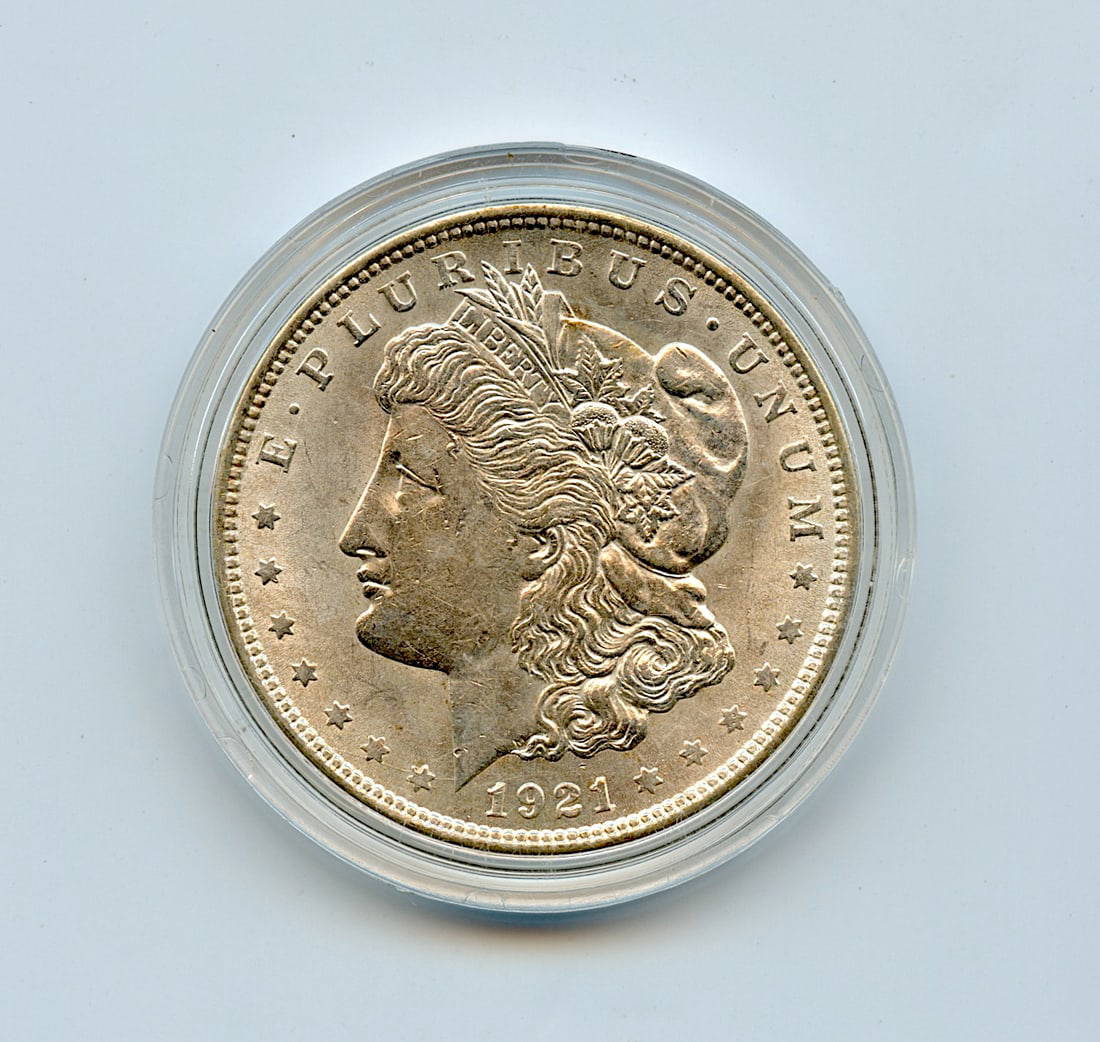 Scarce Silver Coin Collectors 1921 Morgan Dollar Auction
