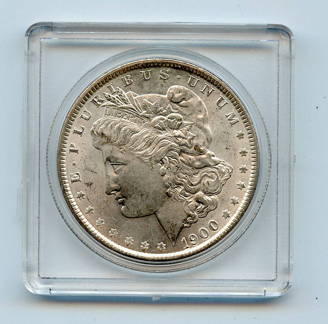 Scarce Silver Coin Collectors 1900 Morgan Dollar Auction
