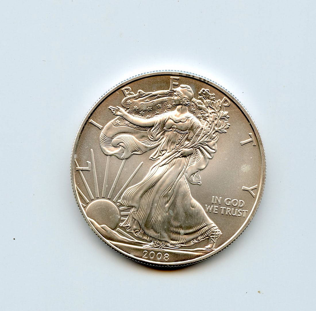 Scarce Silver Coin Collectors 2008 Walking Liberty Auction