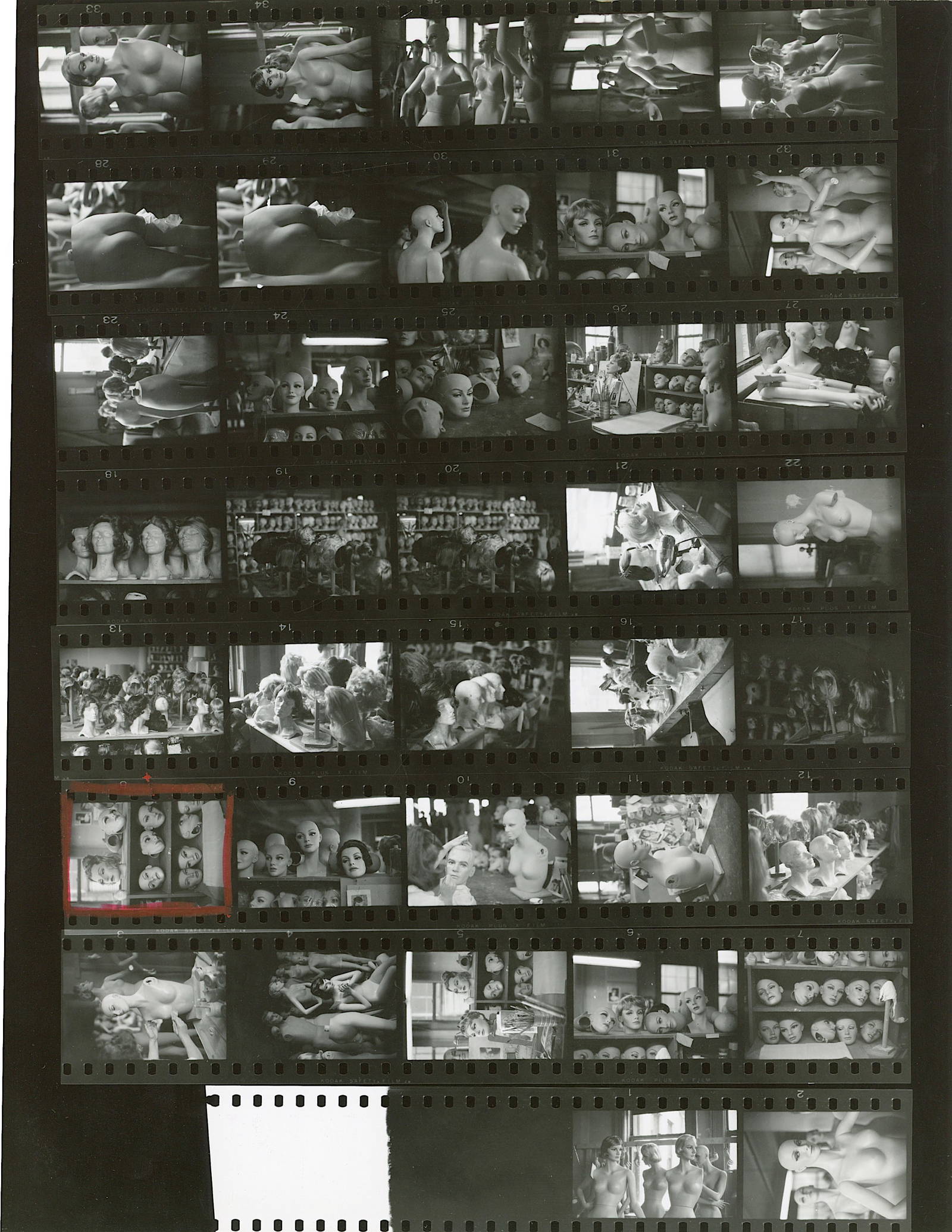 Original Photography By Herb Flatow Serie Mannequins, 1918 Auction