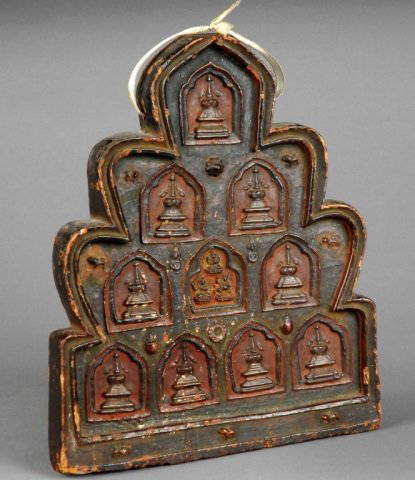 Tibetan Tsa-Tsa Plaque - Oct 26, 2013 | Beaux-Arts Auction in New York