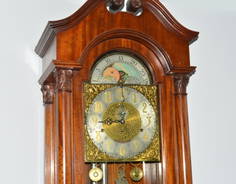 130: DANEKER GERMAN MAHOGANY GRANDFATHER CLOCK - Oct 22, 2011 | Elite Decorative Arts in FL
