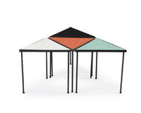 A set of Frederic Weinberg Formica nesting tables - May 05, 2019 | John ...