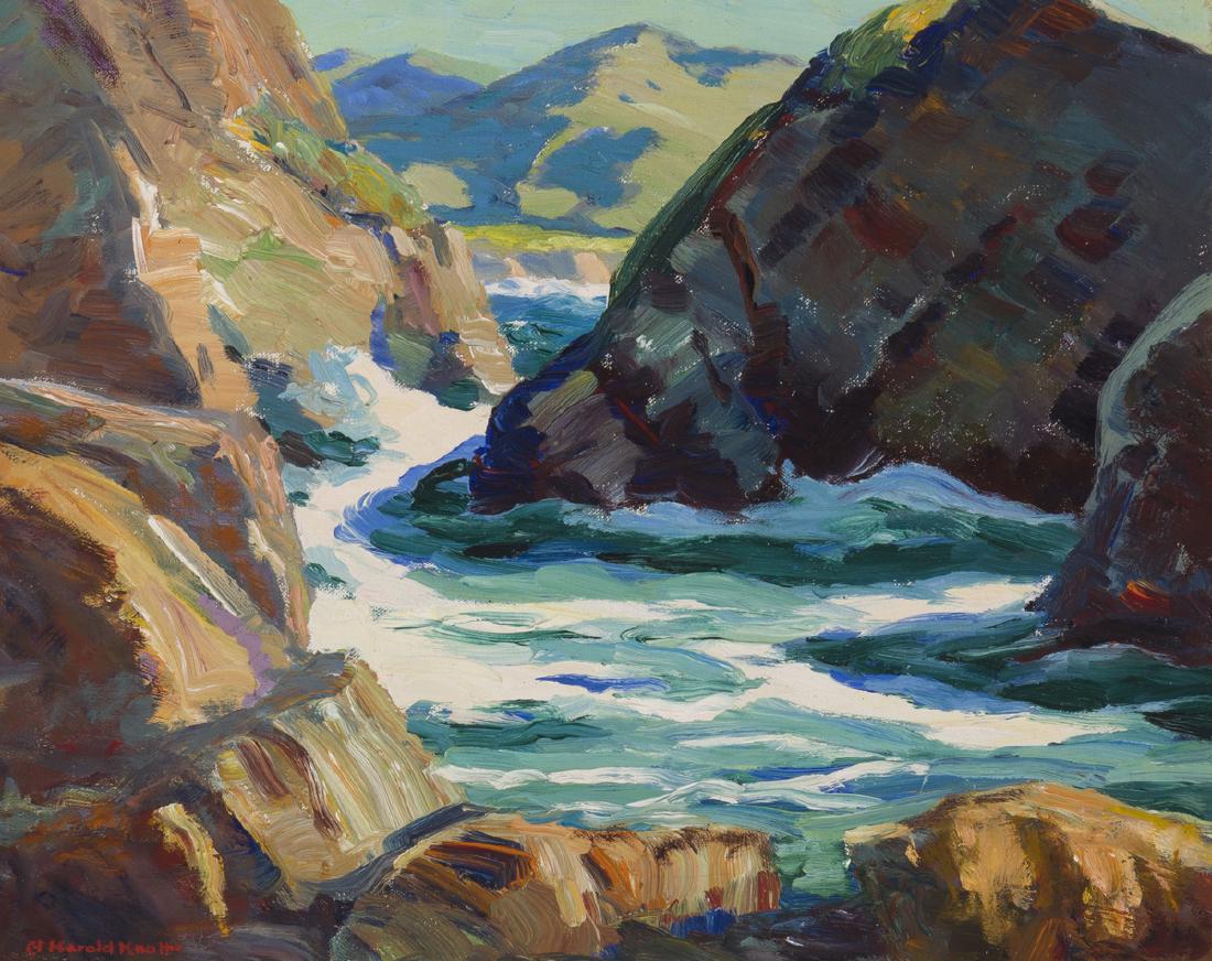 Arthur Harold Knott (1883 1977), "morro Bay"