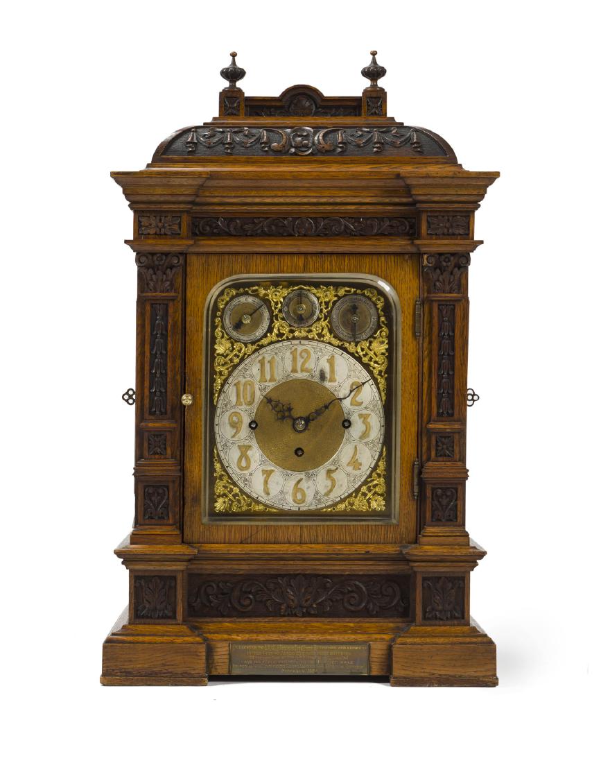 A German bracket clock - Jul 21, 2019 | John Moran Auctioneers, Inc. in CA