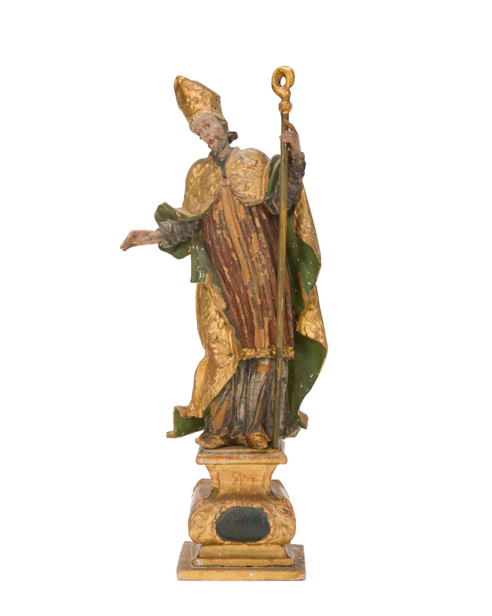 A carved and polychromed Saint Erasmus of Formia - Jan 26, 2020 | John ...