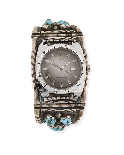 A Ray James Jr. Navajo Watch Band