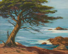 GORDON FISCUS (1902-2005) MONTEREY OIL (#0193) on Nov 06, 2022 ...