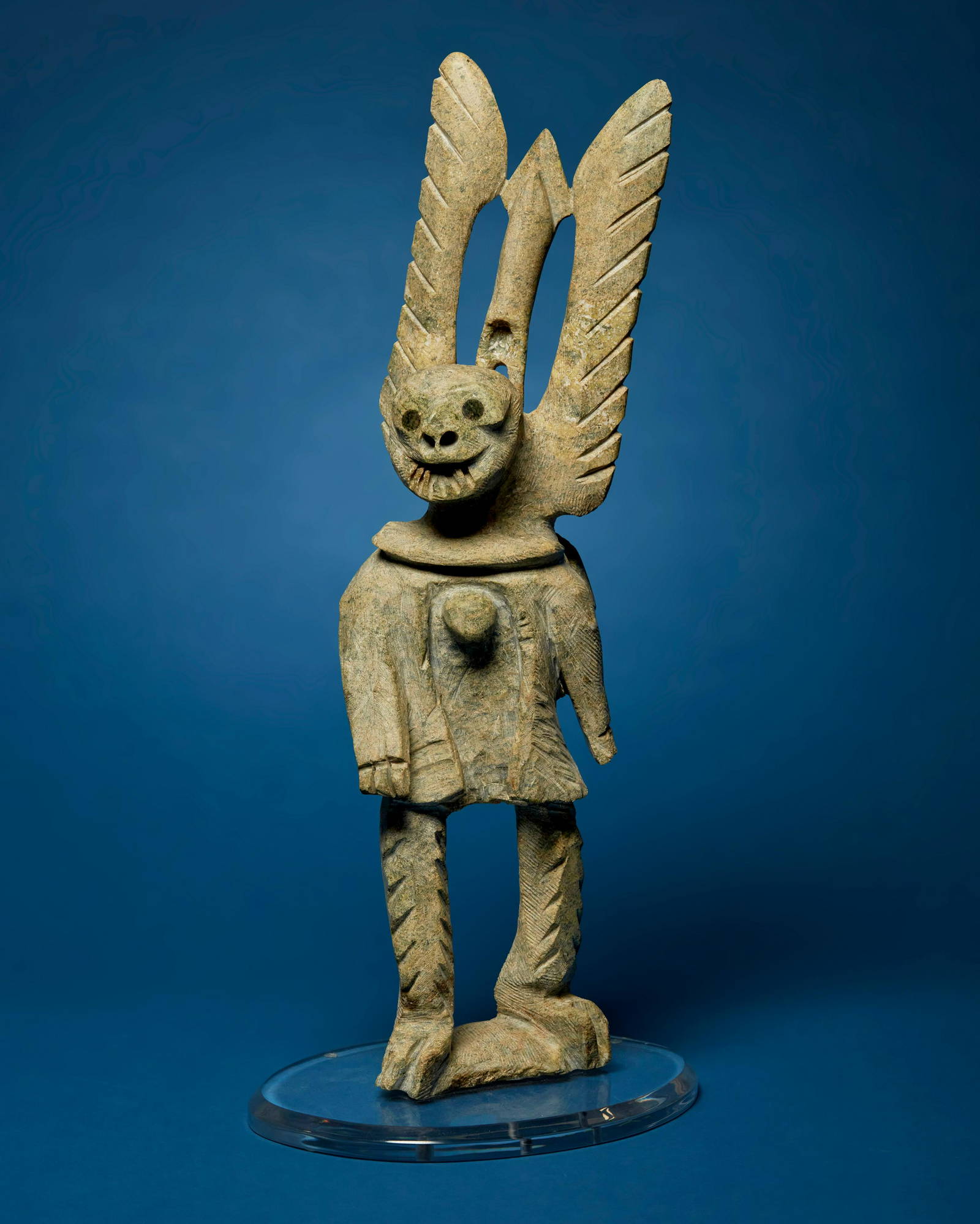 Ipeelee Osuitok (1923-2005, Inuit; Cape Dorset/kinngait), "tauvinik," A ...