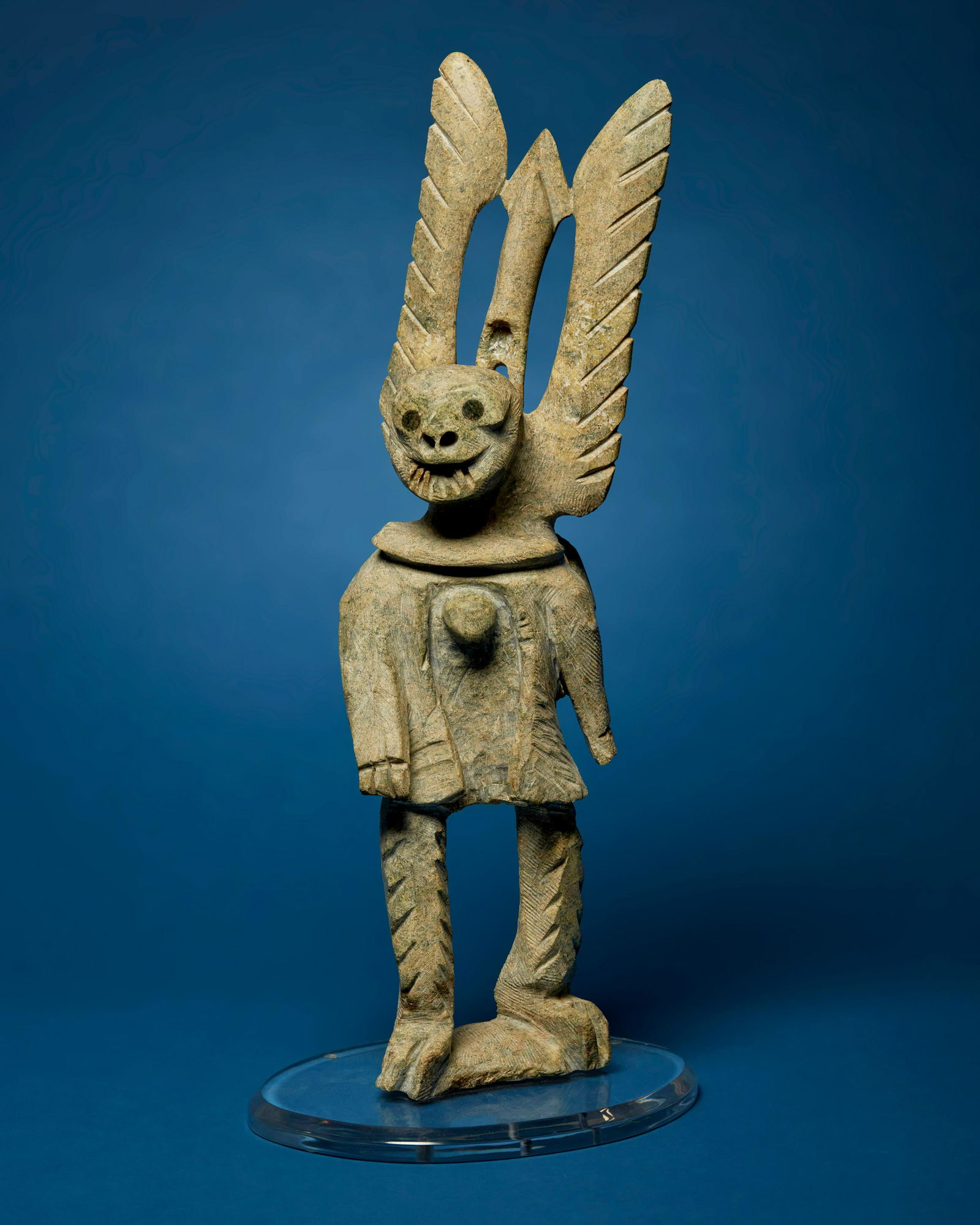 Ipeelee Osuitok (1923-2005, Inuit; Cape Dorset/kinngait), "tauvinik," A ...