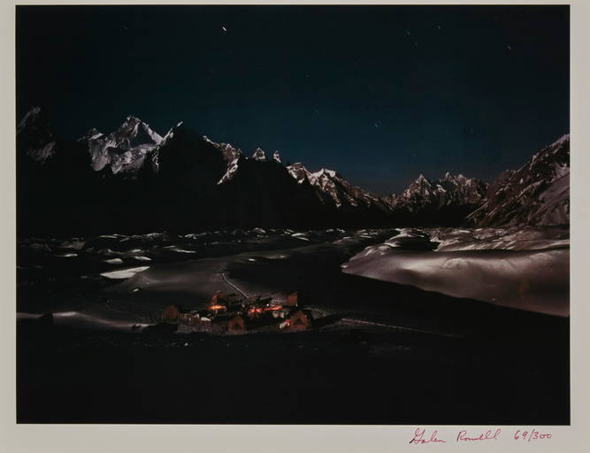 Galen Rowell (1940 2002), Near Base Camp, Ink Jet Print On Paper, Image ...