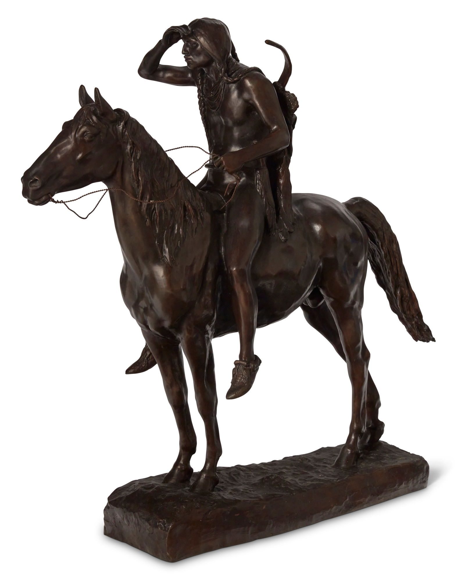 Cyrus Edwin Dallin (1861-1944), "the Scout," 1910 Auction