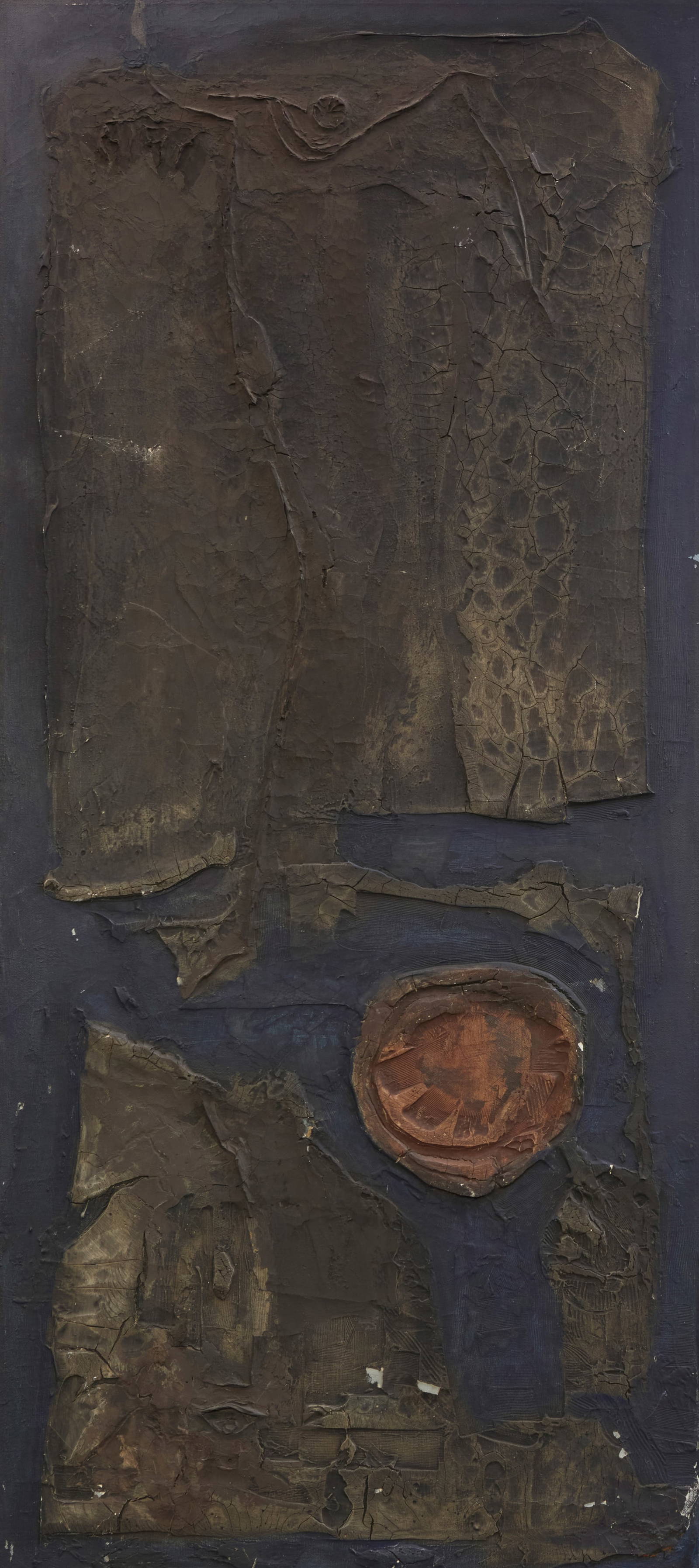 Mohan Samant (1924 - 2004), "sotheby's Suspense," Mixed Media On Canvas ...