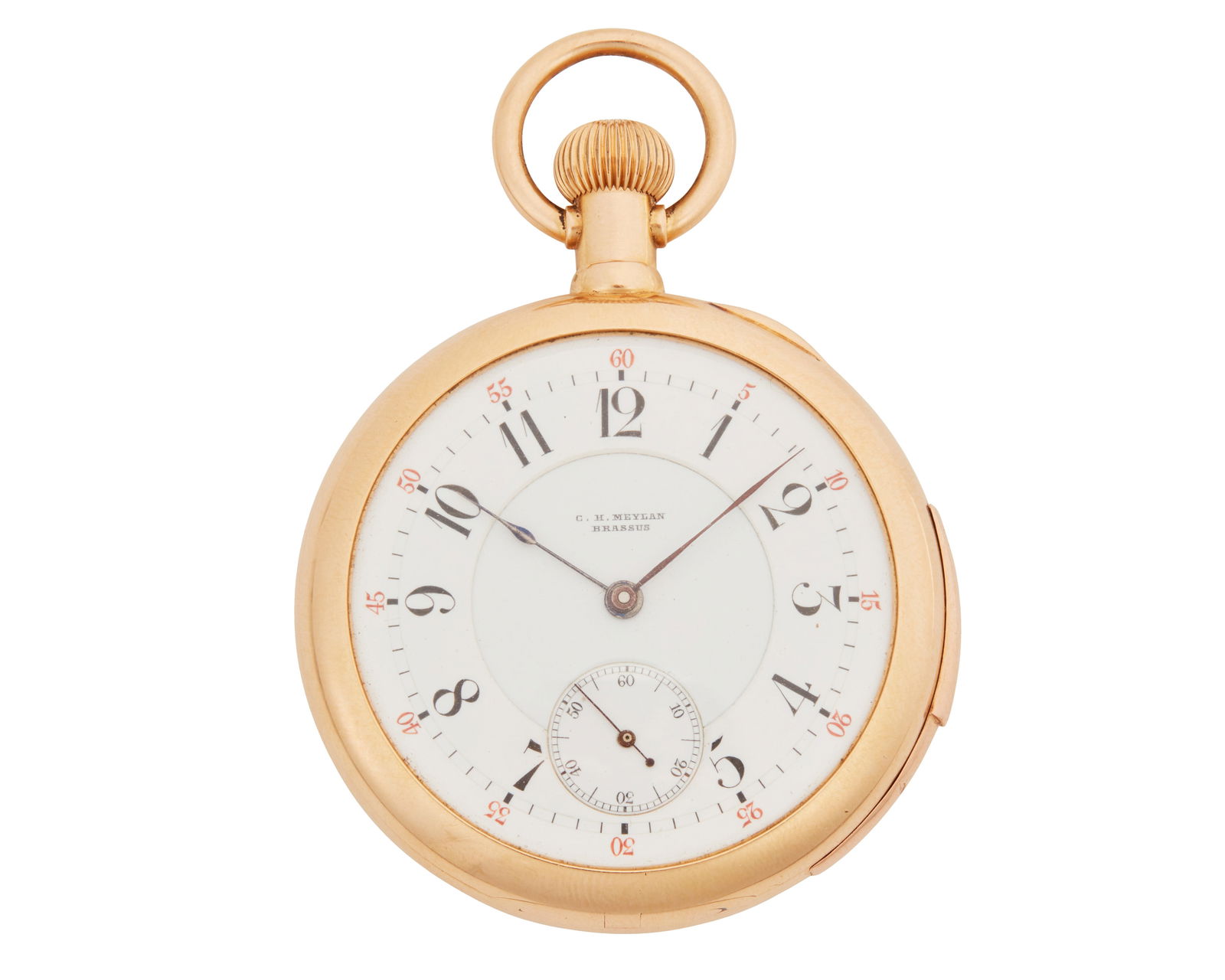A Minute Repeating Pocket Watch, C.h. Meylan Auction