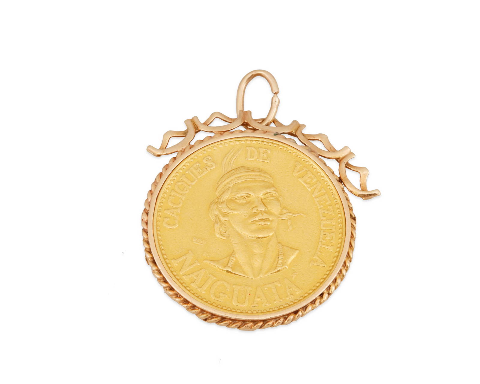 A Venezuelan Gold Coin Pendant Auction