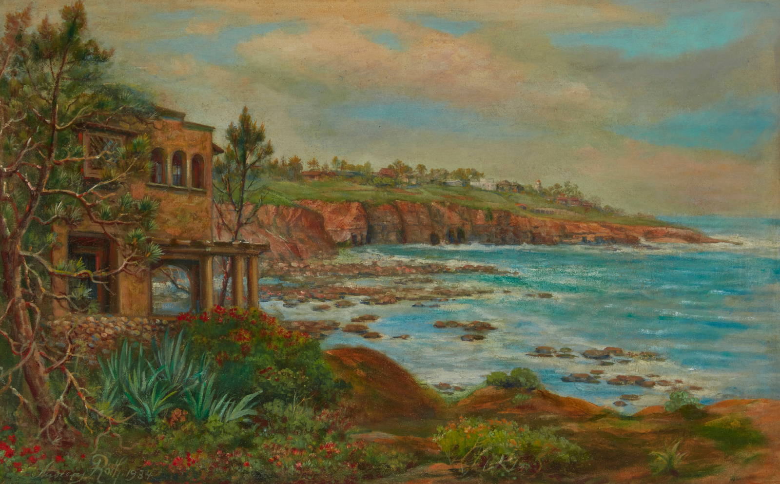 Andreas Roth (1872-1949), Laguna Beach, 1934 Auction