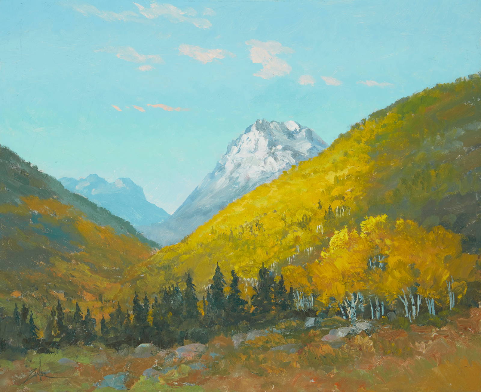 William Zaner (1930-2015), "san Juan September," 2002 Auction