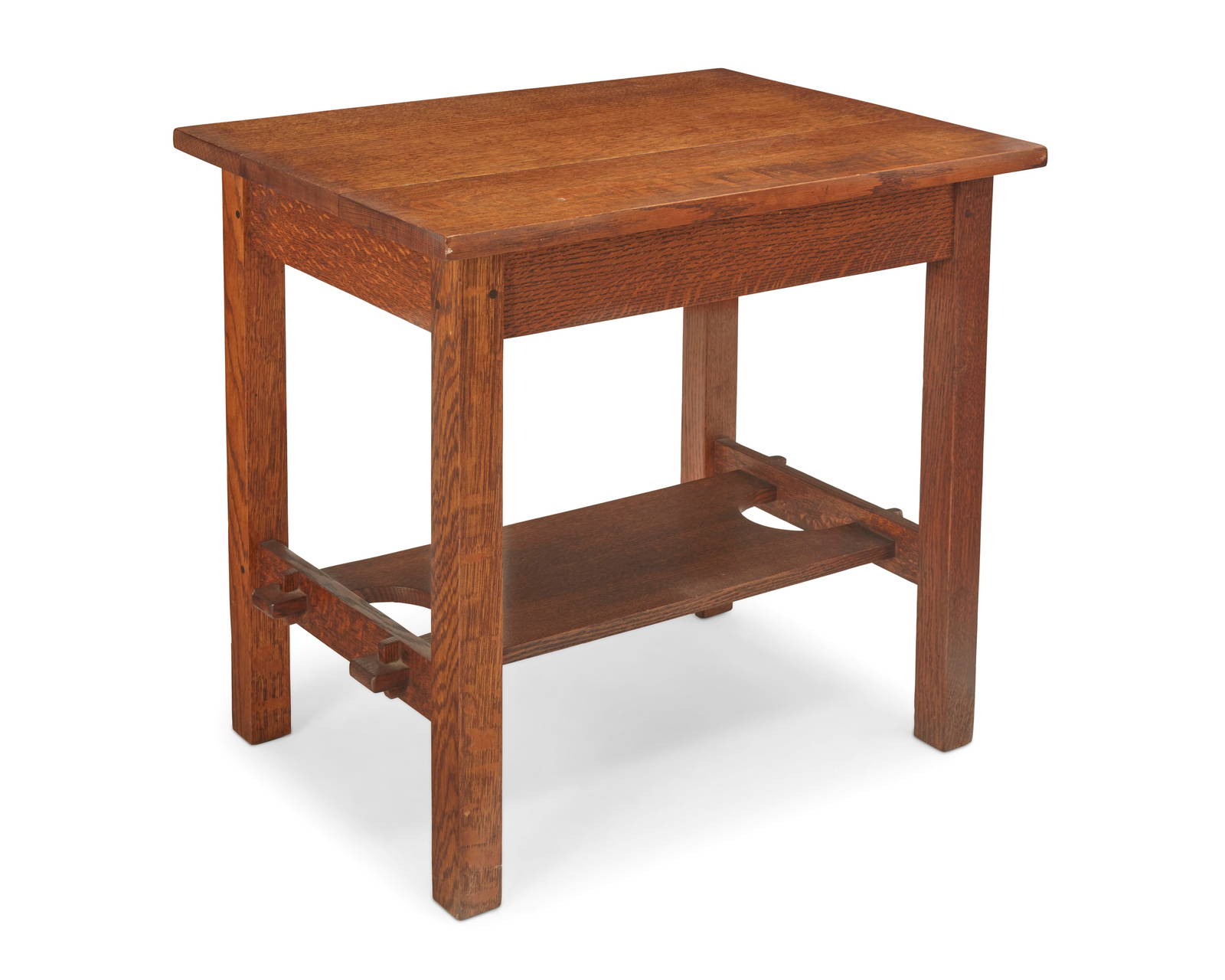 A Roycroft Oak Side Table, No. 72 Auction