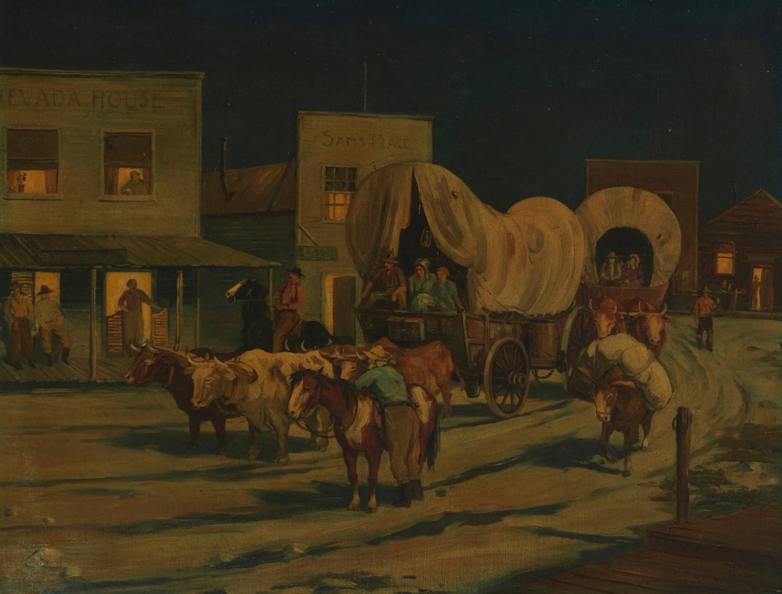 Geoffrey Holt (1882-1977), "nevada House" Auction