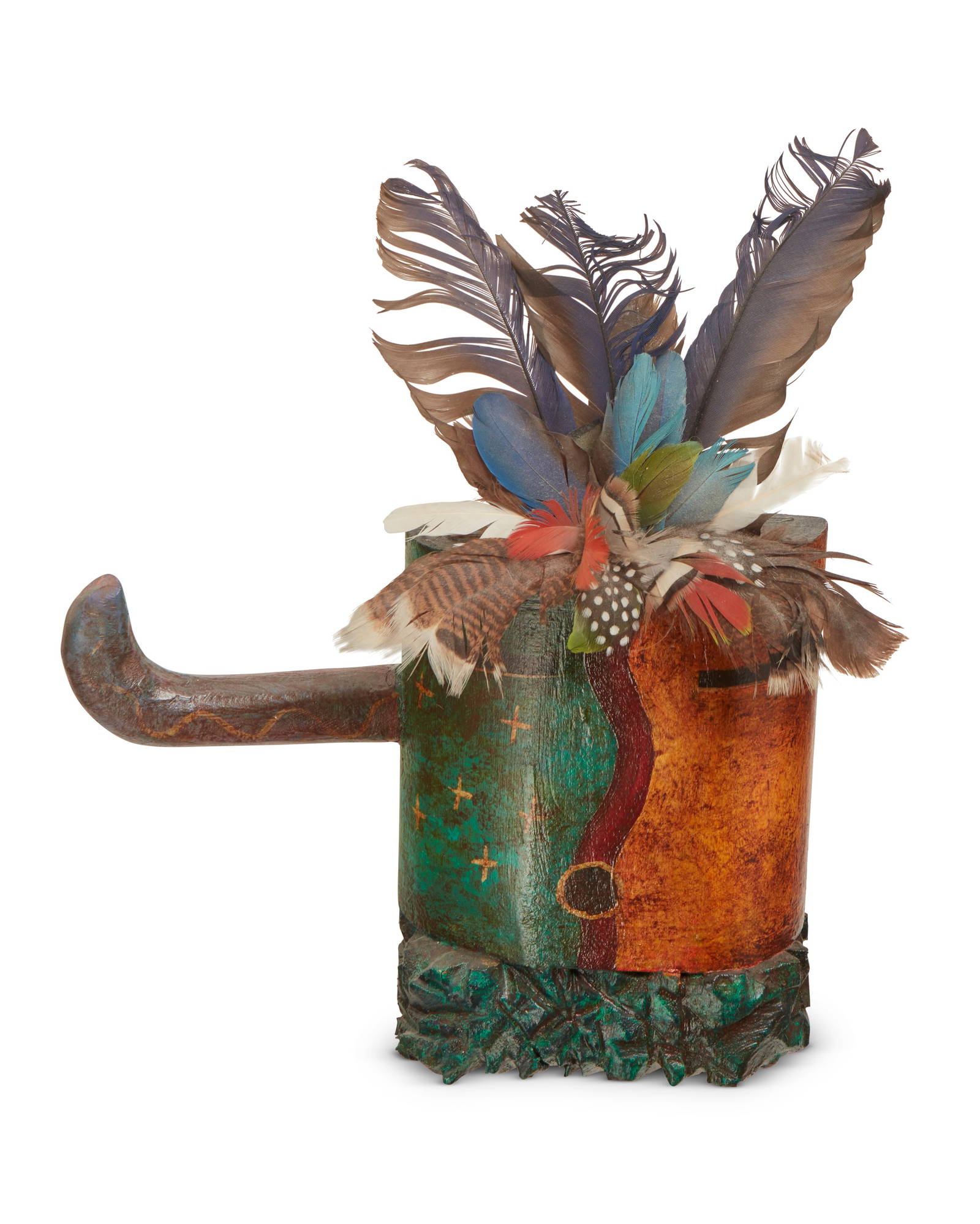 Gregory Lomayesva (b. 1971, Hopi-tewa), A Hopi Shalako-style Day/night ...