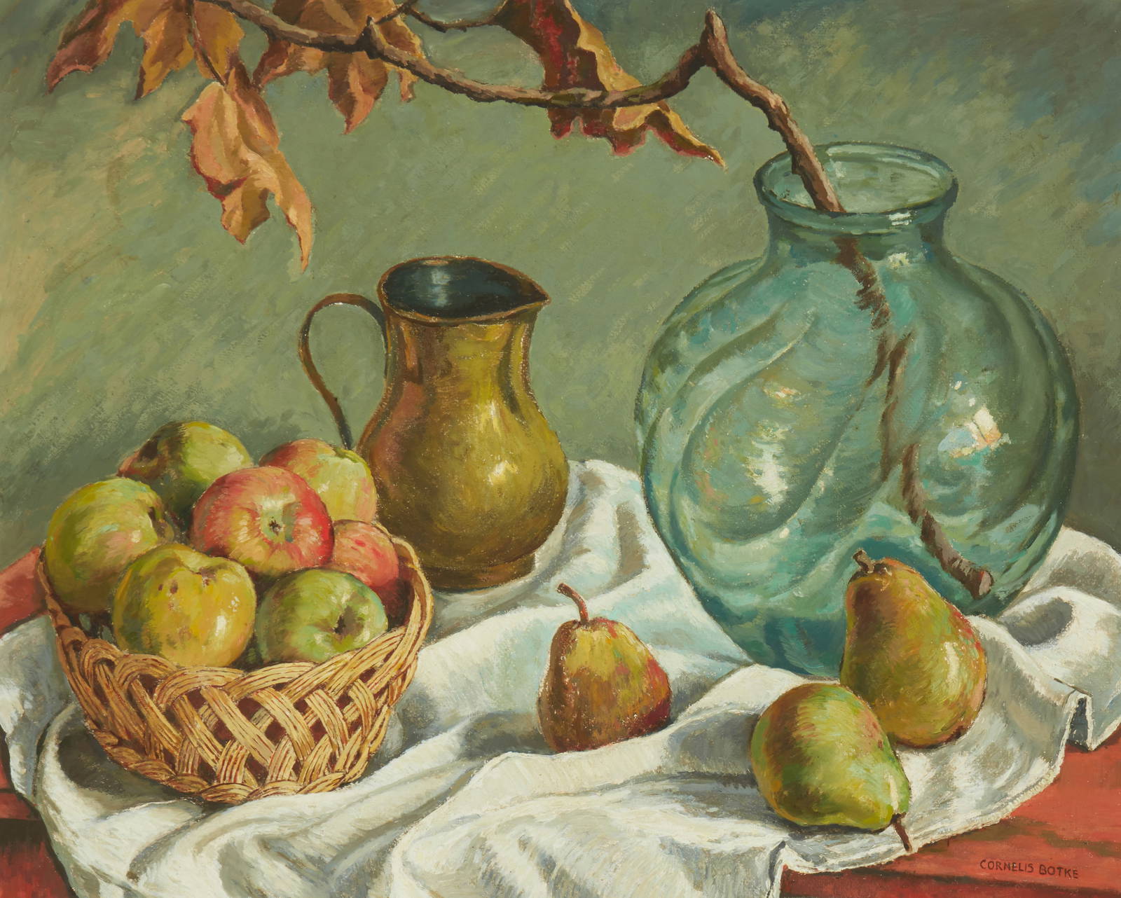 Cornelis Botke (1887-1954), "still Life" Auction