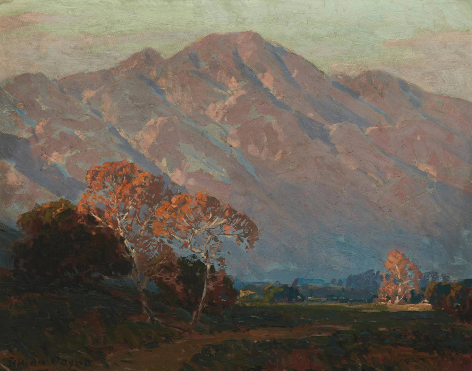 Edgar Alwin Payne (1883-1947), "mystery Hills, Near Santa Ana, Orange ...