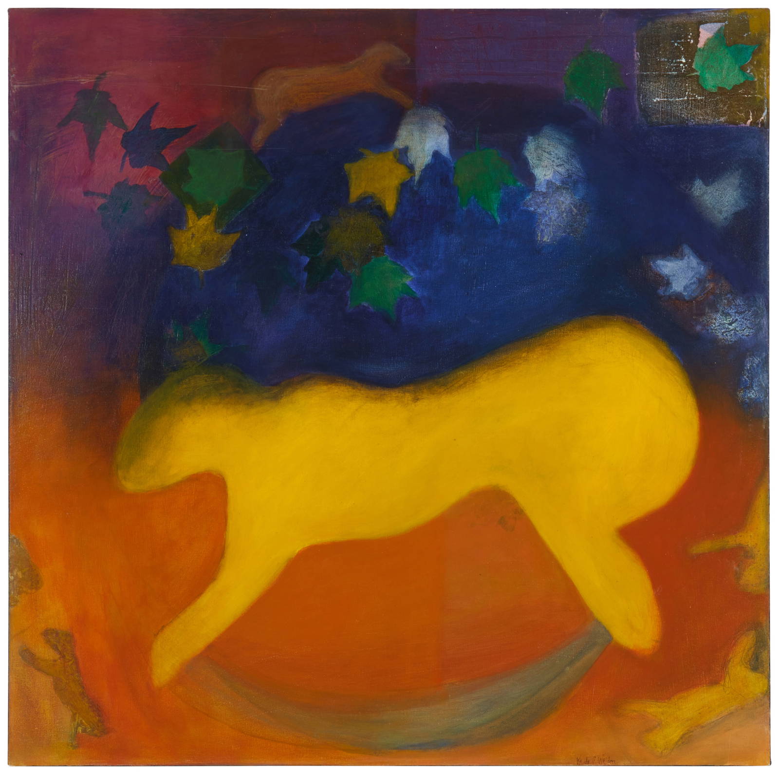 Wendy Weldon (20th/21st Century), "the Rock Jumped Over The Moon," 1995 ...