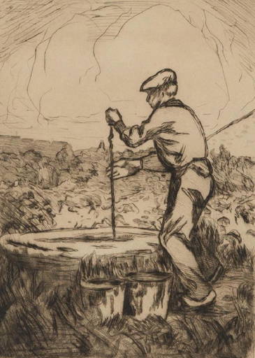 Mary Bonner (1887 1935), "the Well" (etat), 1924