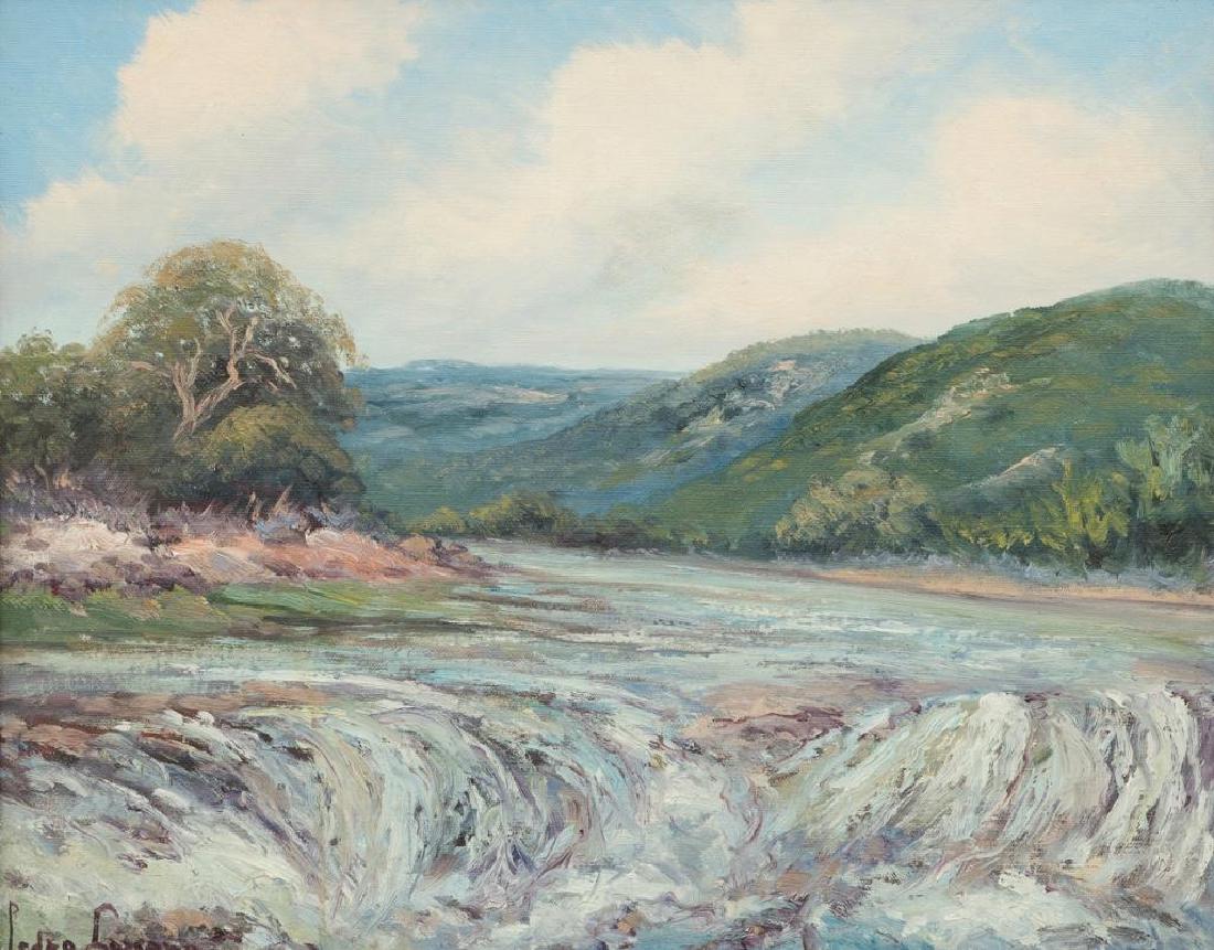 Pedro Lazcano (1909-1973), The Guadalupe, oil