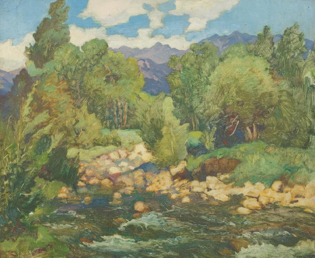 John William Orth (1889-1976), Running River, oil