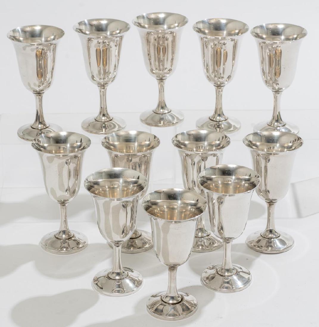 Set of 12 Sterling Goblets by Wallace - Dec 08, 2018 | Vogt Galleries ...