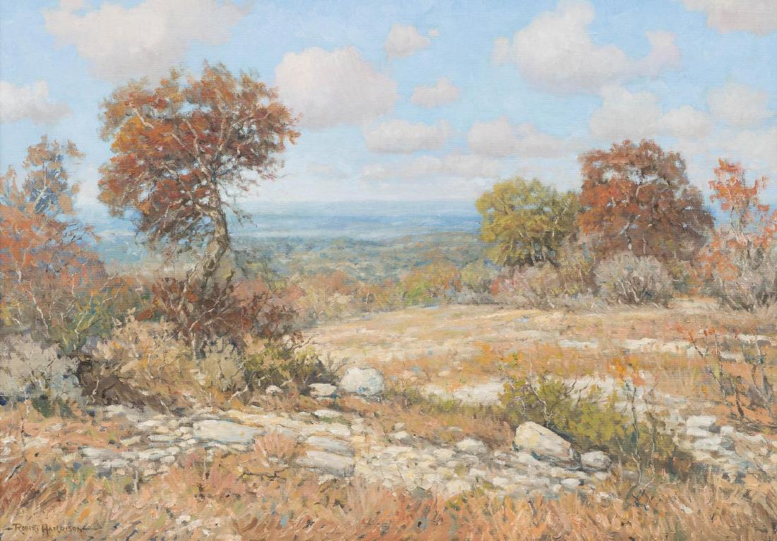 Robert Harrison (b. 1949), Autumn Landscape, oil