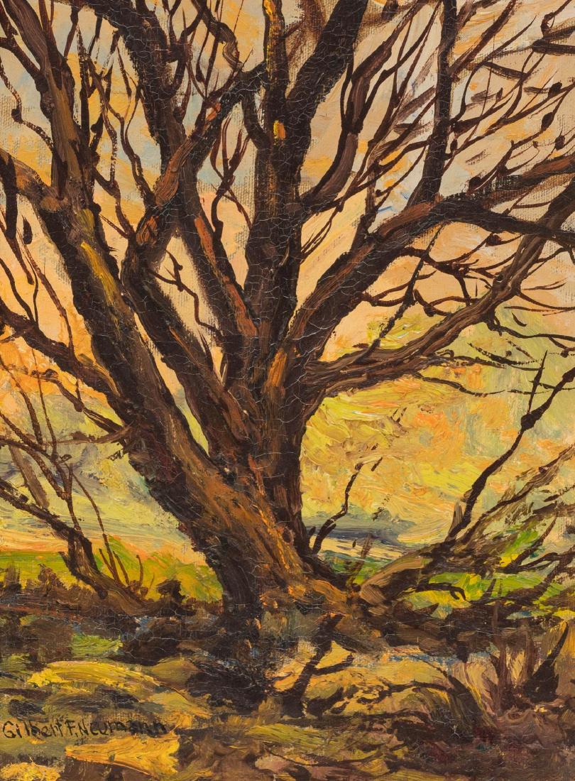 Gilbert Franz Neumann (1906-1970), Autumn Tree, oil