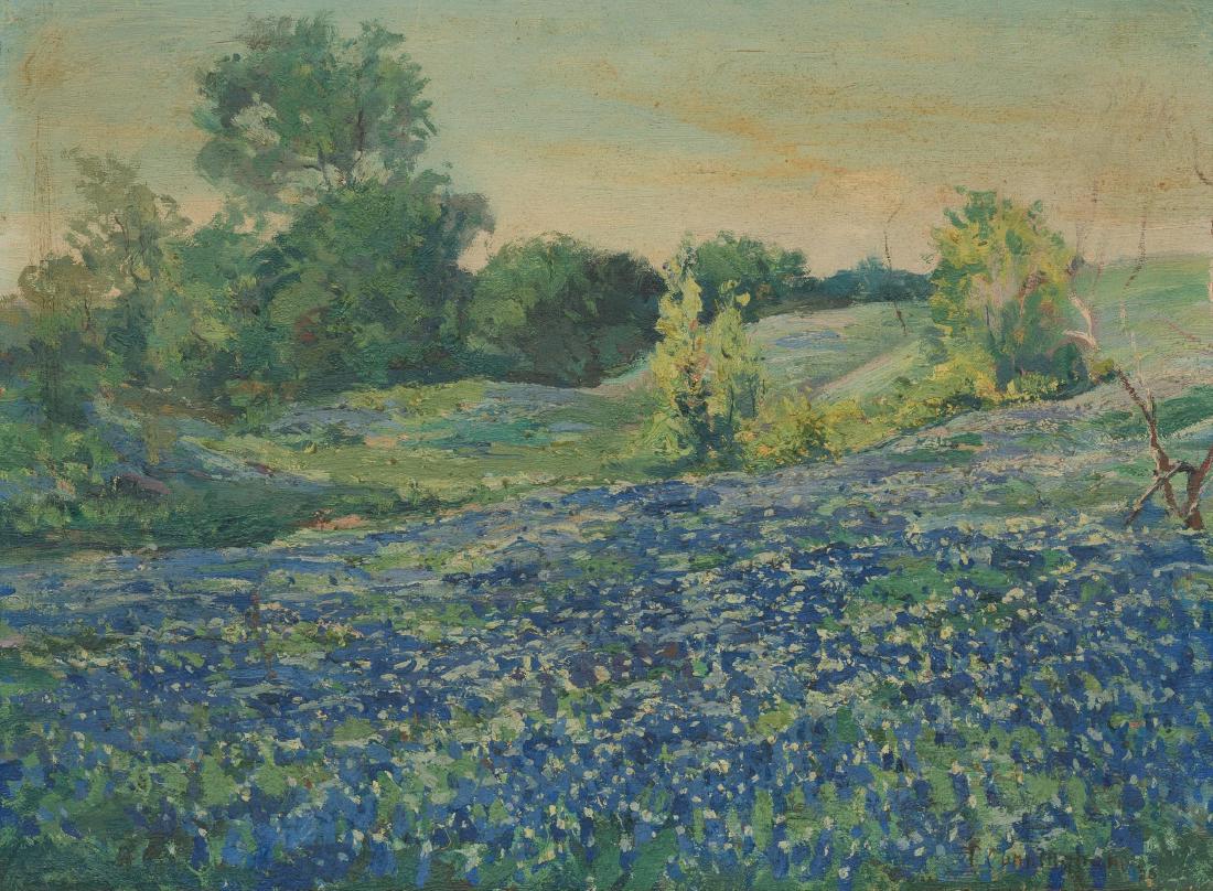 Theodore Cunningham (1899-1976), Bluebonnets, 1926, oil - Aug 10, 2019 ...