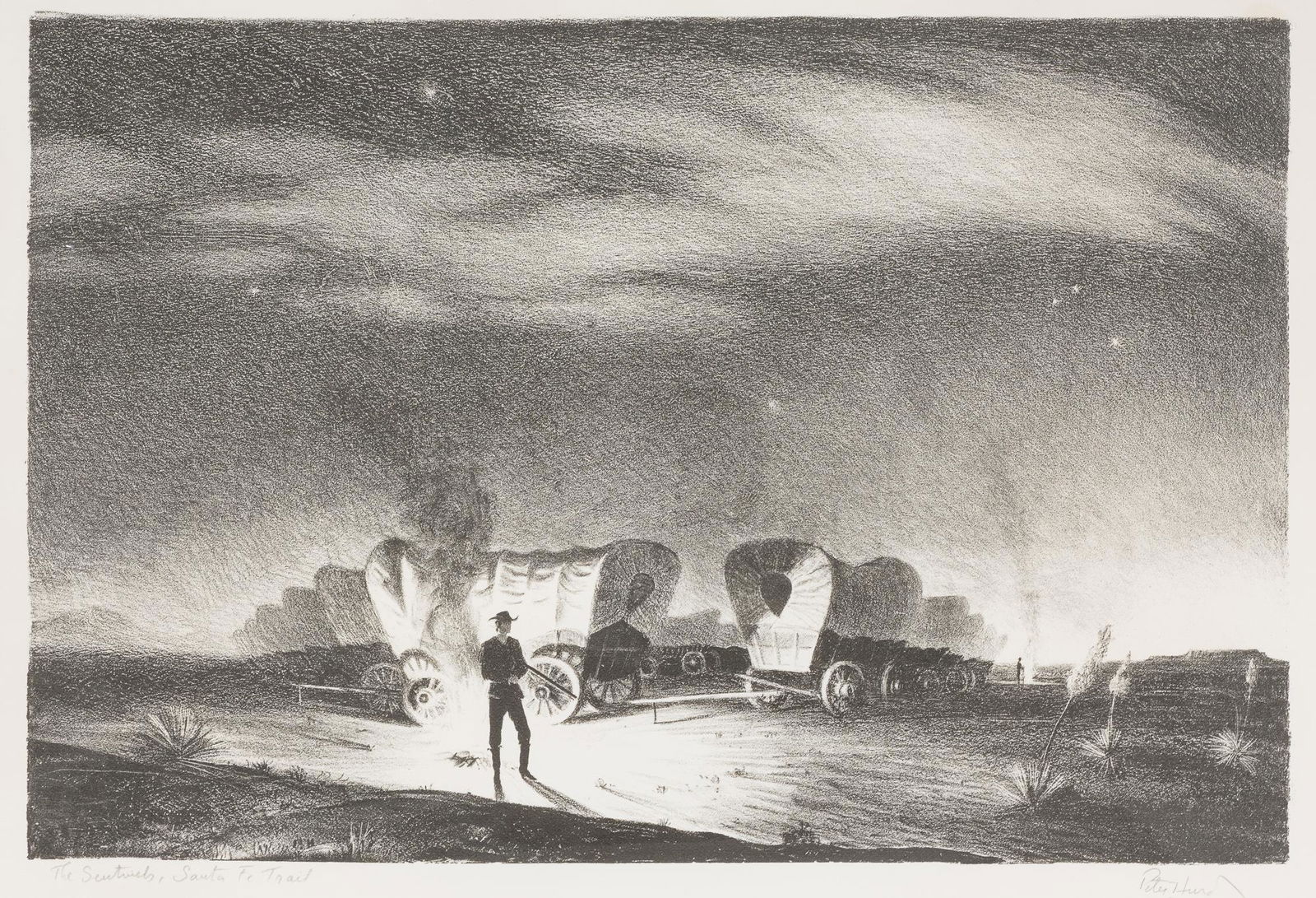 Peter Hurd (1904-1984), "The Sentinel, Santa Fe Trail", - Nov 16, 2019 ...