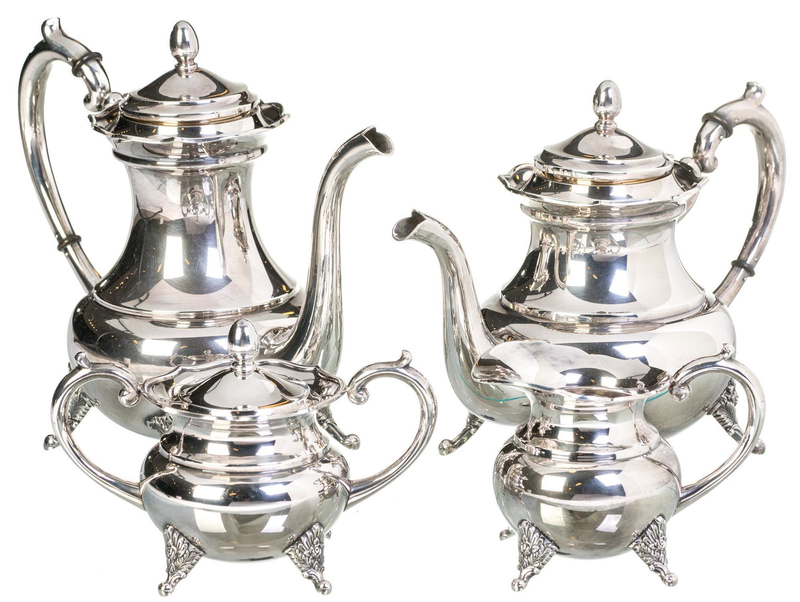 Esquire Sterling Silver Tea Service - Dec 08, 2019 | Vogt Galleries ...