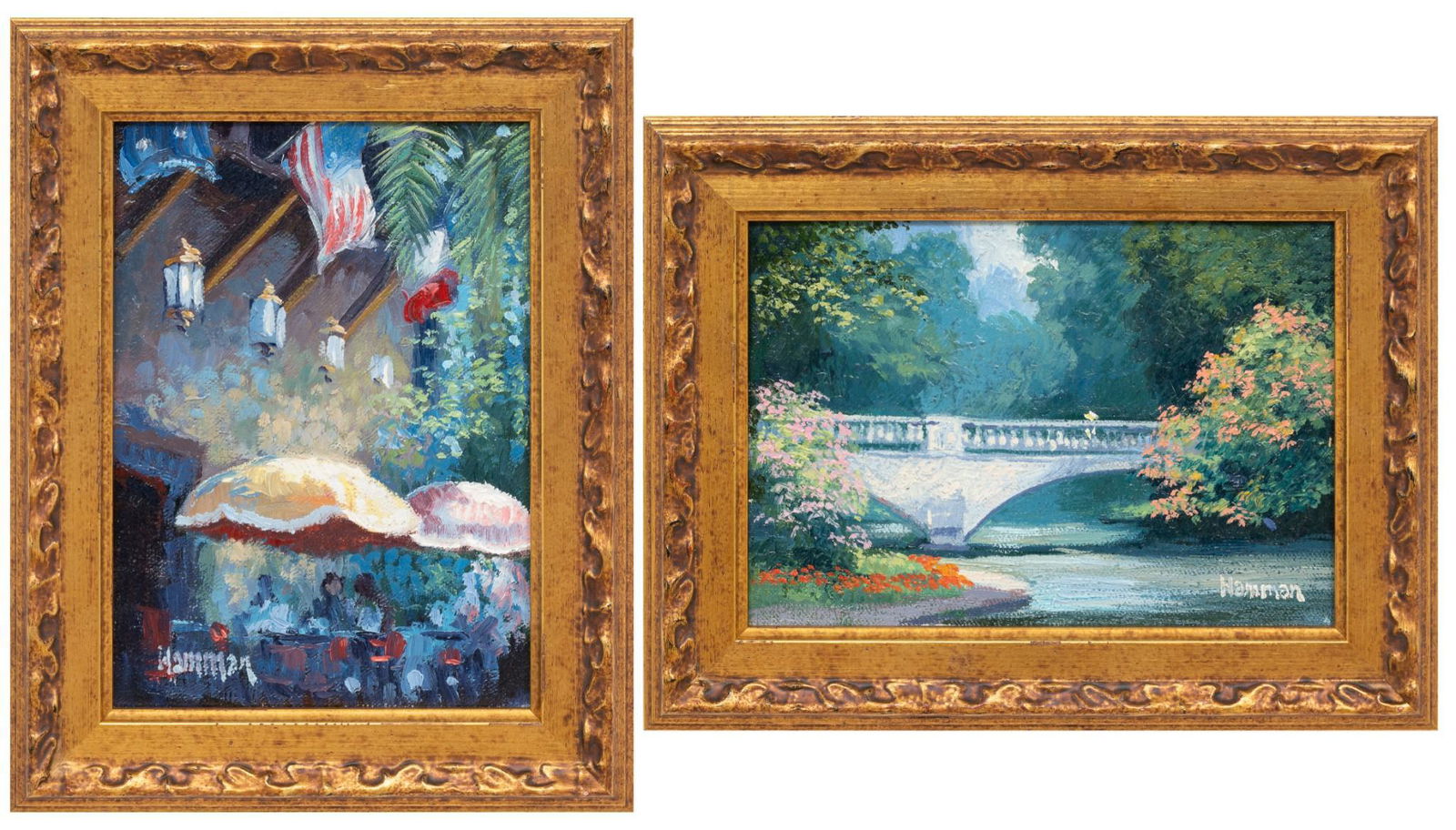 Robert Hamman (b. 1938), Pair Of San Antonio River