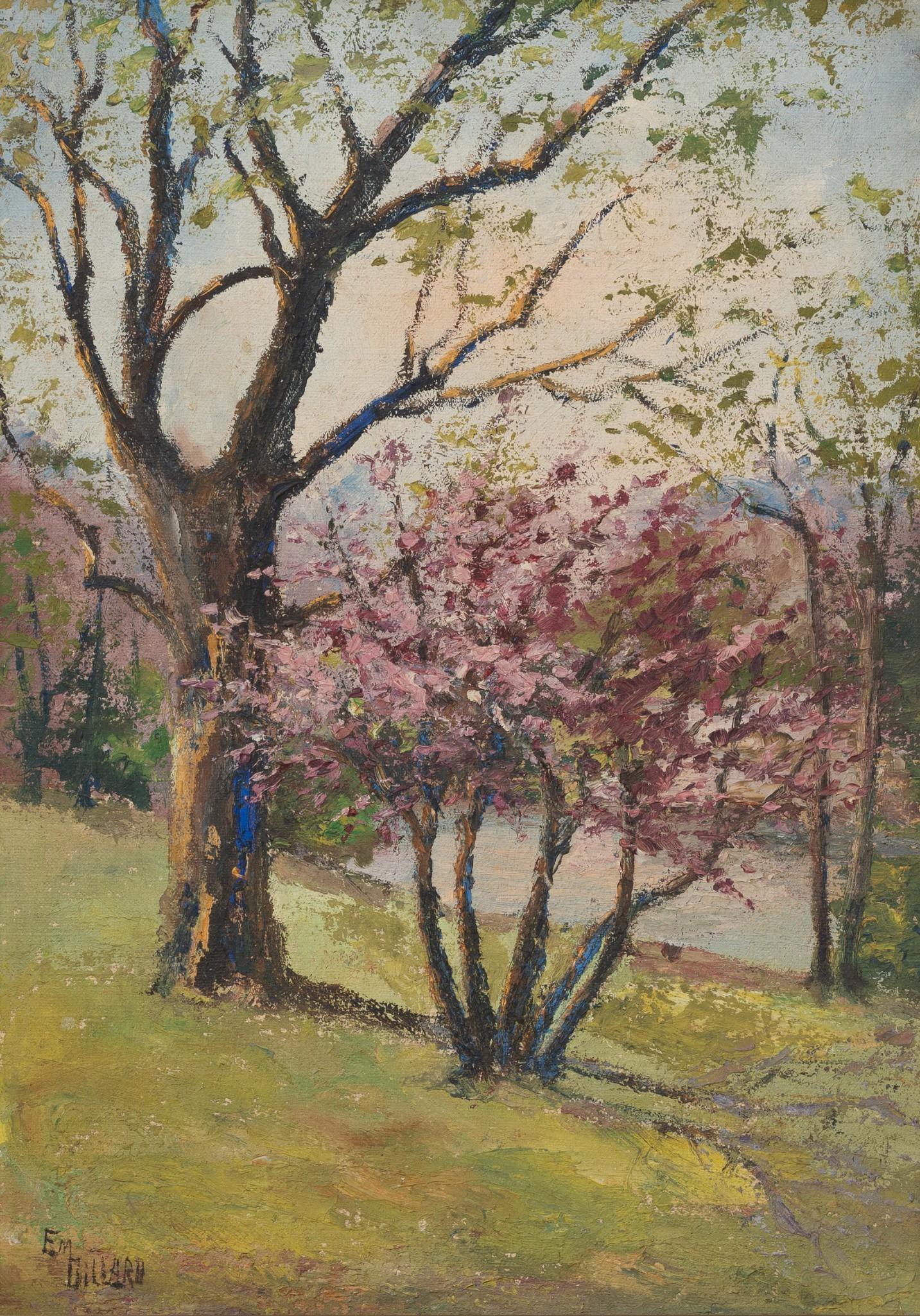 E. M. Dillard (1879-1968), Spring Blooms, oil on board, - Jun 27, 2020 ...