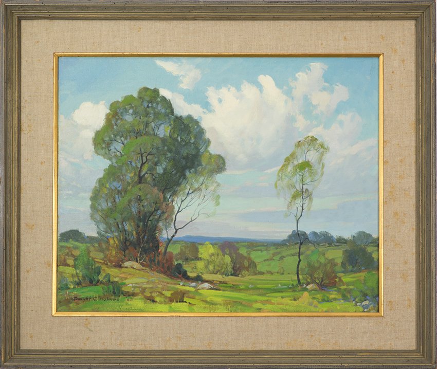 Dwight Clay Holmes (1900-1986), Texas Landscape, 1965