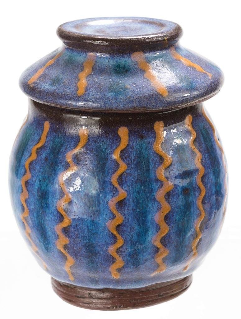 Harding Black (1912-2004), Ginger jar, 1993, glazed