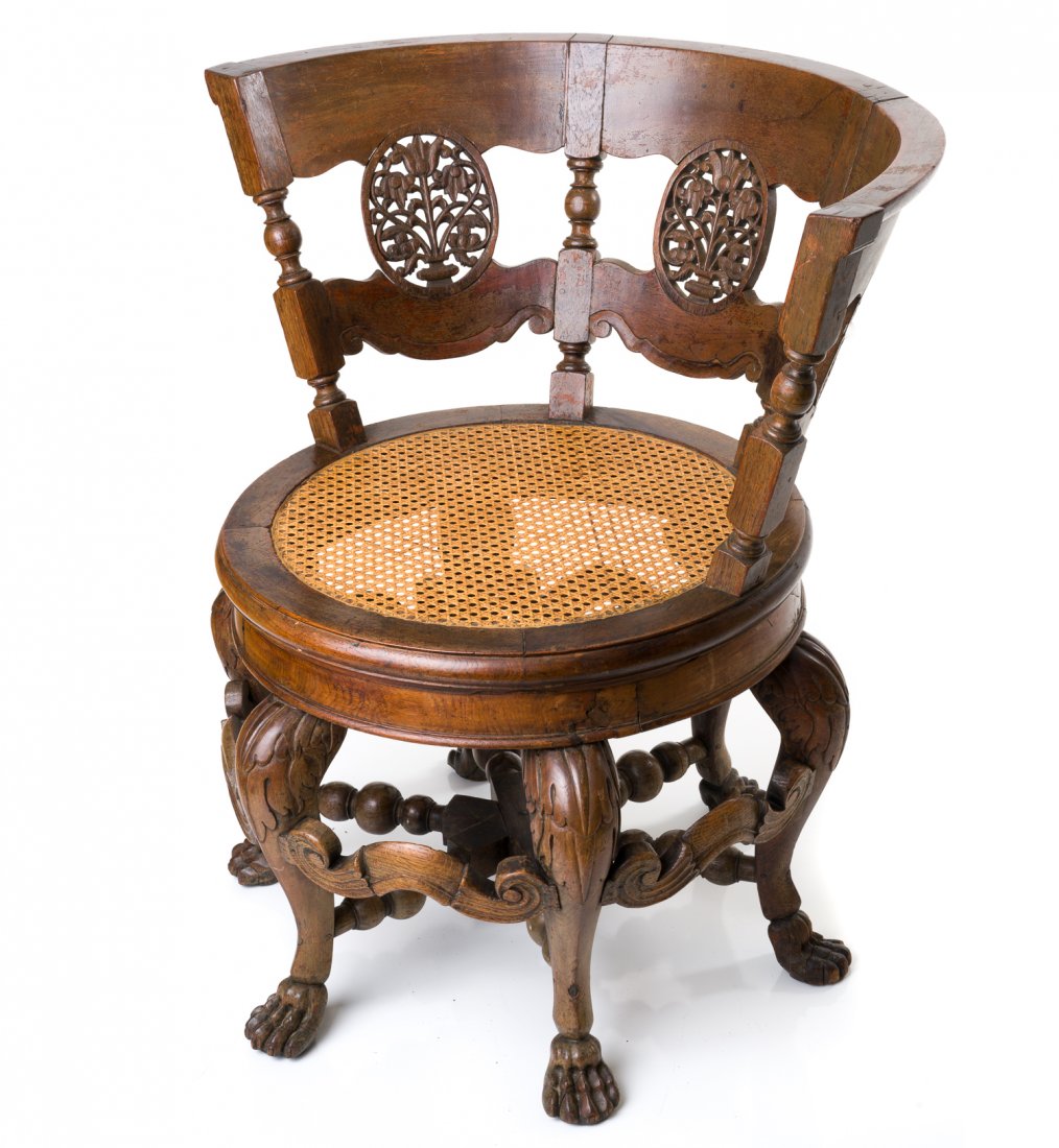 DUTCH COLONIAL BURGERMEISTER CHAIR