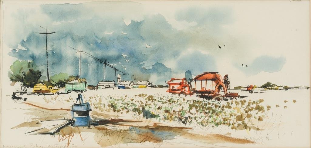 E.M. (Buck) Schiwetz (1898-1984), "Mechanical Pickers"