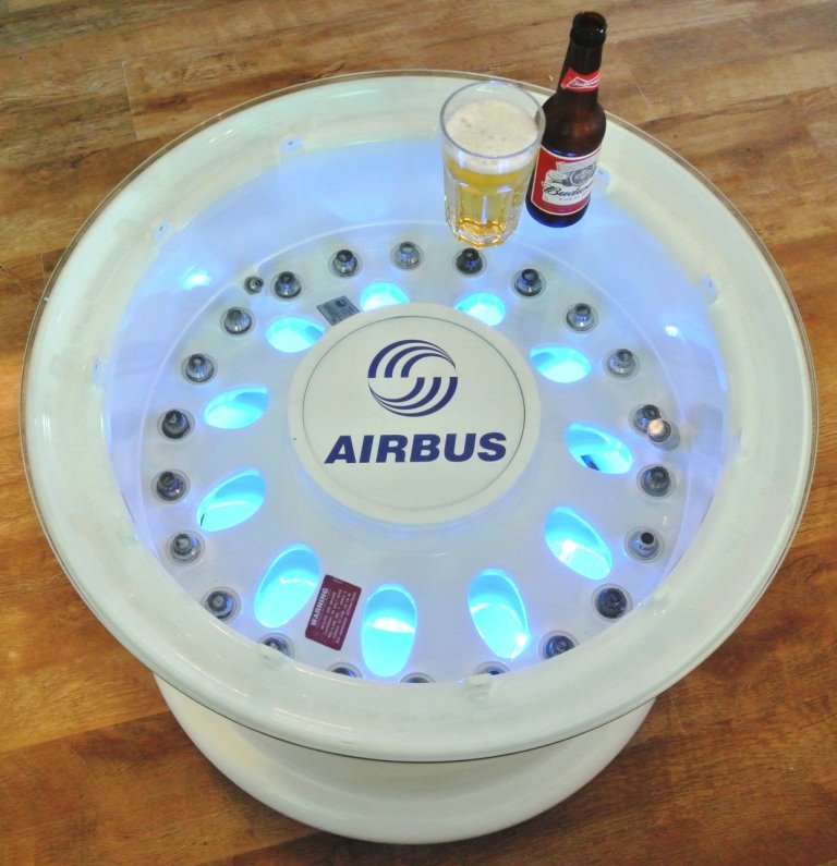 Airbus A330 / A340 Main Wheel Coffee Table
