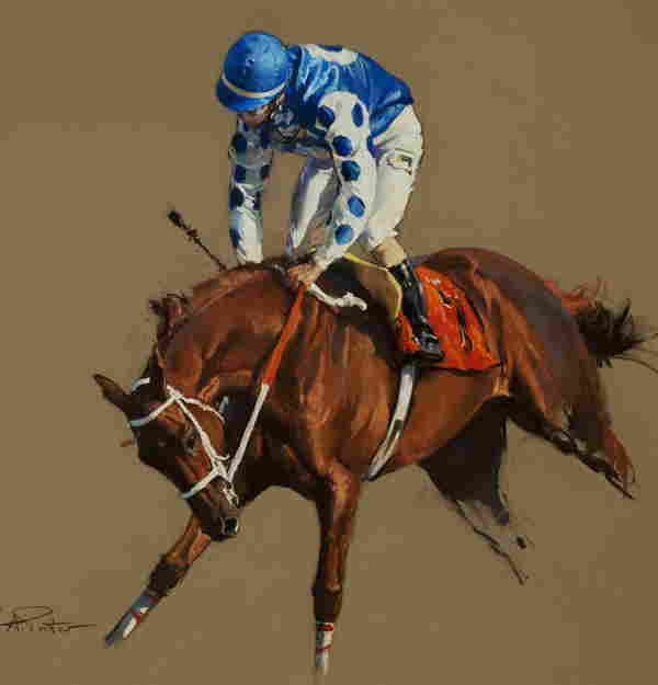 SMARTY JONES by Andre Pater - Nov 19, 2017 | The Sporting Art Auction in KY