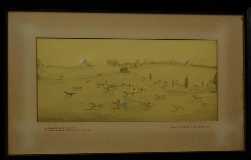 Elkridge Harford Houndsvprint After Edward S. Voss