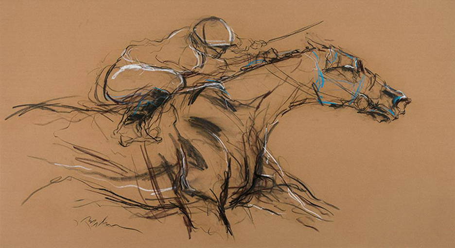 Jeaneen Barnhart - Driving - Nov 21, 2021 | The Sporting Art Auction in KY